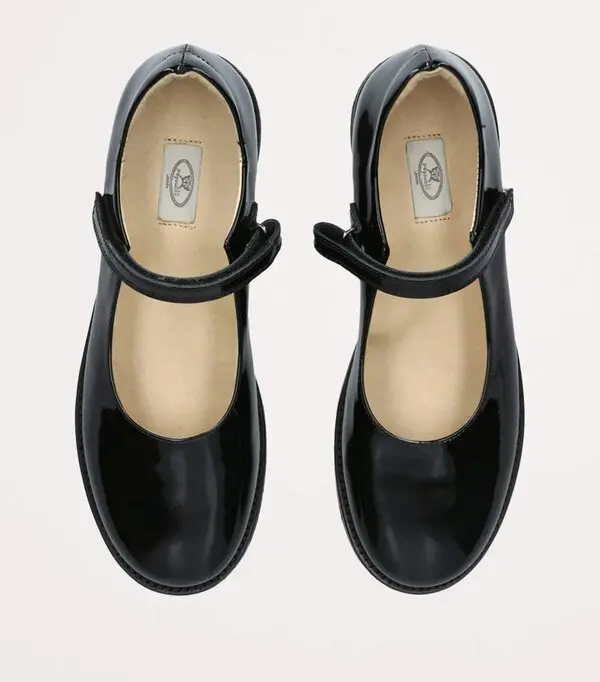 PAPOUELLI Leather Emilia Mary Janes
