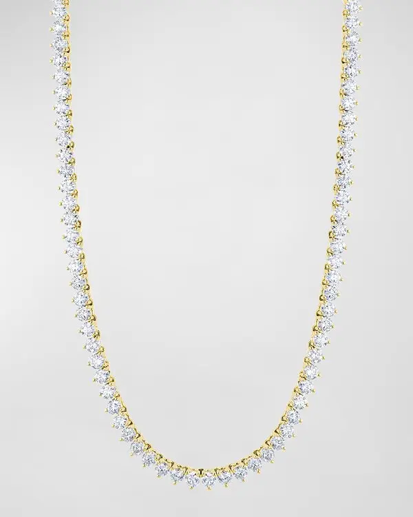 Neiman Marcus 18k Gold 11.45 Tcw Diamond Necklace - Yellow Gold