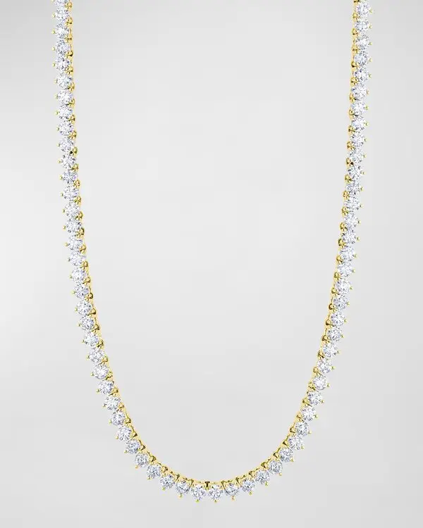 Neiman Marcus 18k Gold Diamond Opera Necklace - Yellow Gold
