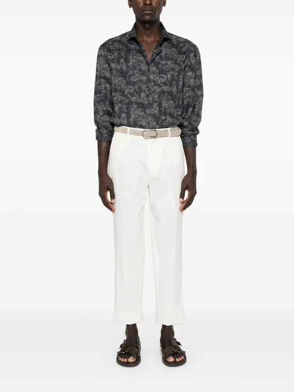Brunello Cucinelli Paisley Cotton Shirt