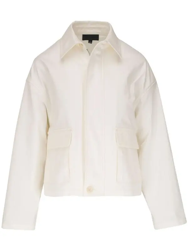 NILI LOTAN Flap-pocket Cotton Jacket