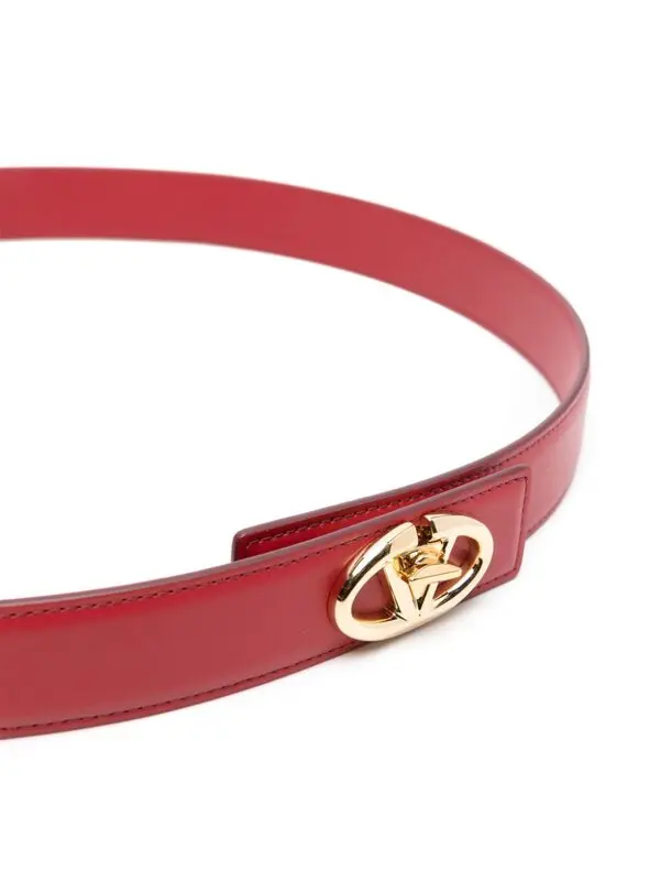 Valentino Garavani Vlogo Signature Leather Belt