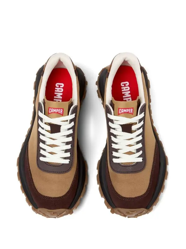 Camper Drift Trail Panelled Sneakers - Brown