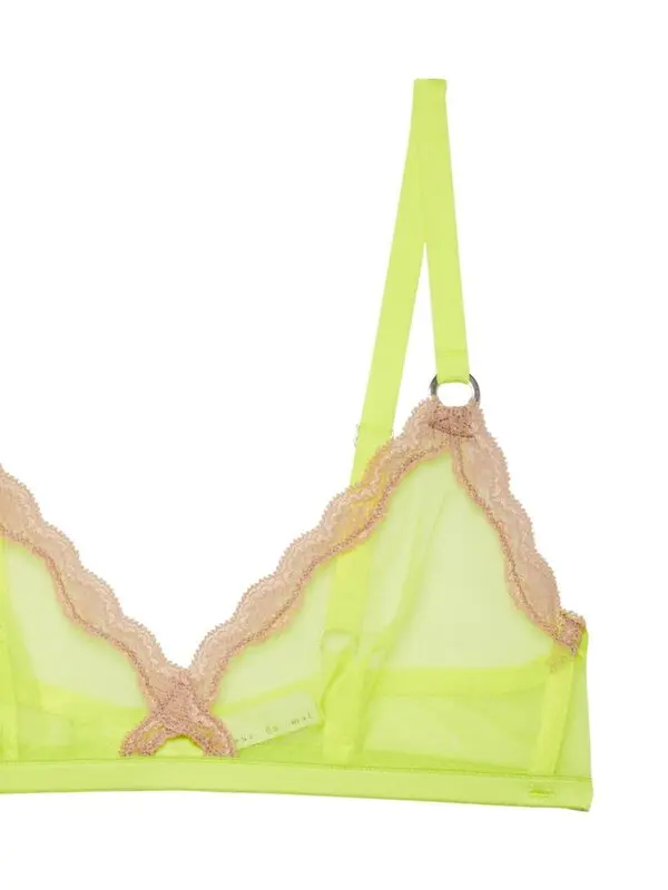 FLEUR DU MAL Sheer Tulle Bralette