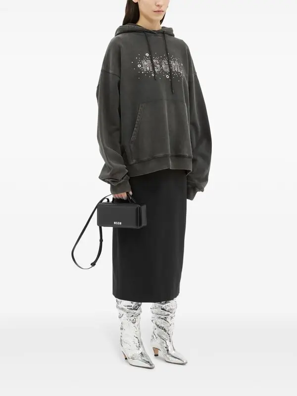 MSGM Logo-print Maxi Skirt