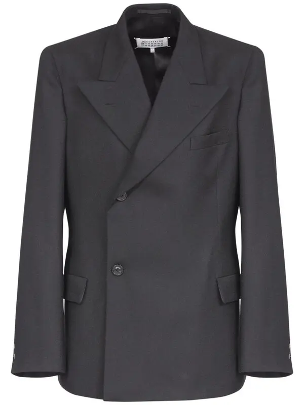MAISON MARGIELA Single-breasted Wool Blazer