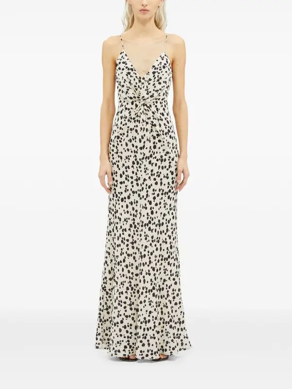 MSGM Spot-print Maxi Dress