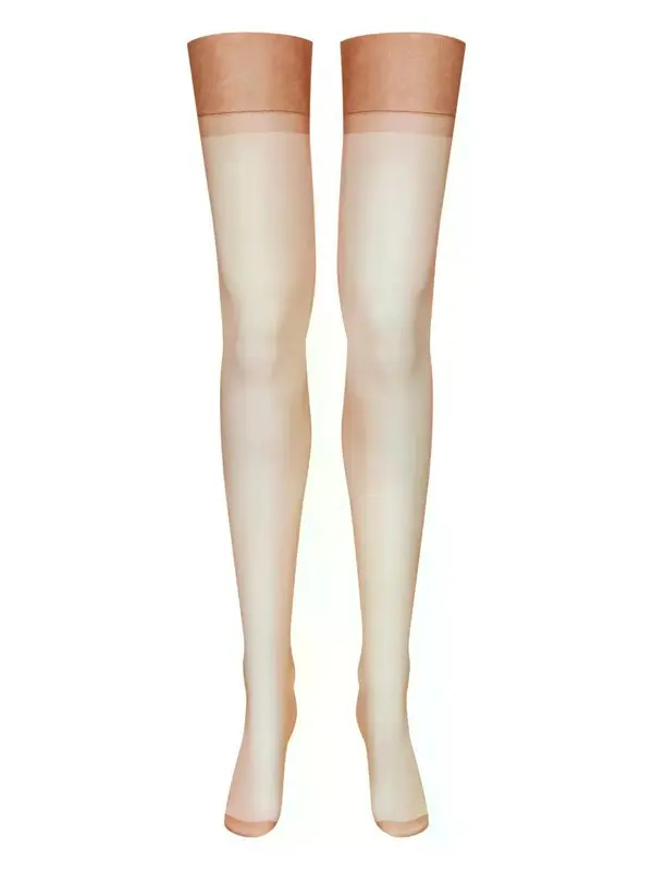 MAISON CLOSE Seamless Stockings - Neutrals