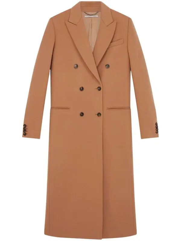 Stella McCartney Notched-lapel Wool Coat