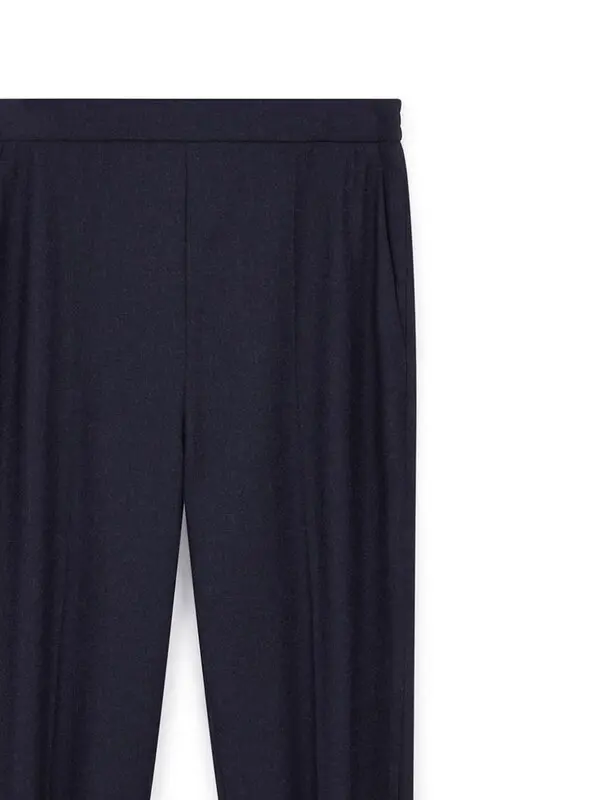 Stella McCartney Wool Flannel Jogger - Blue