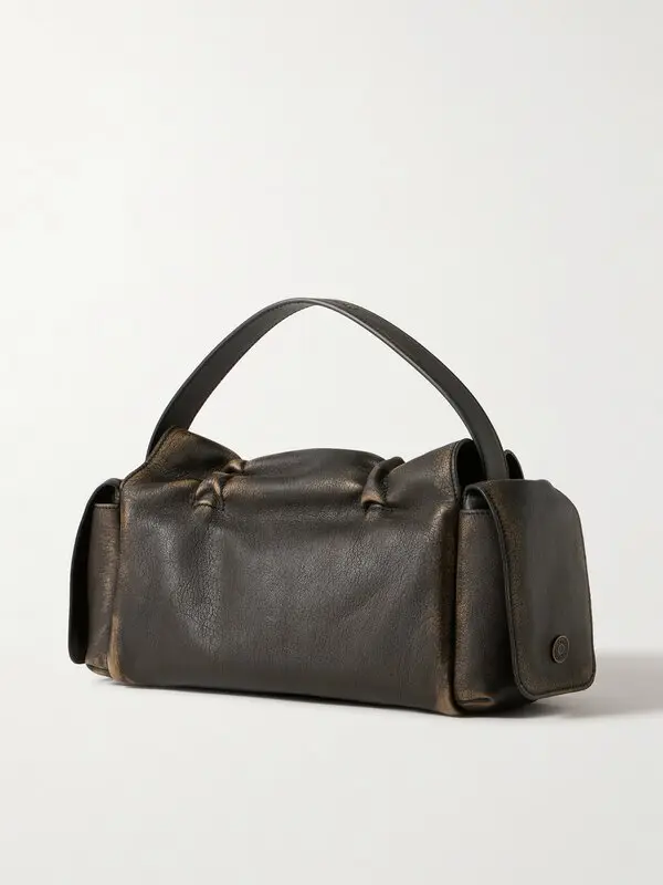 Acne Studios Multipocket Leather Shoulder Bag