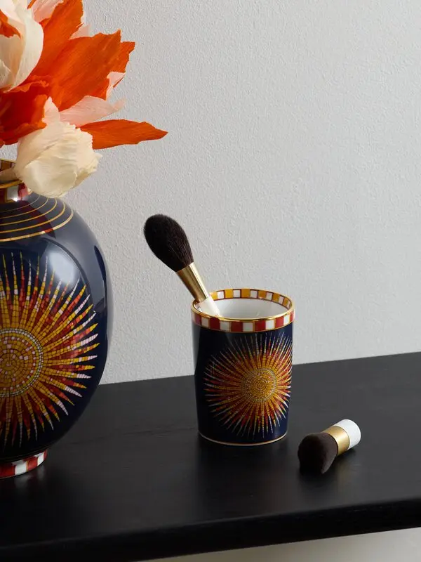 La DoubleJ Gold-plated Porcelain Cup