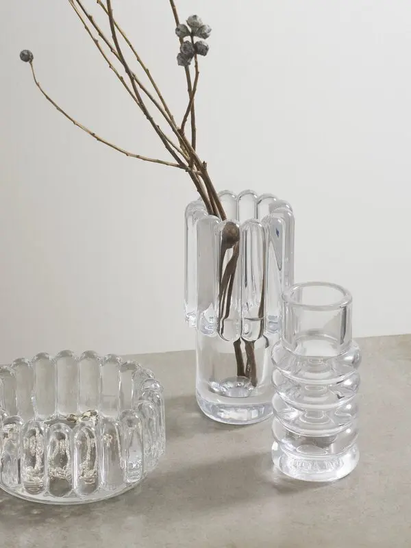 TOM DIXON Press Medium Glass Vase