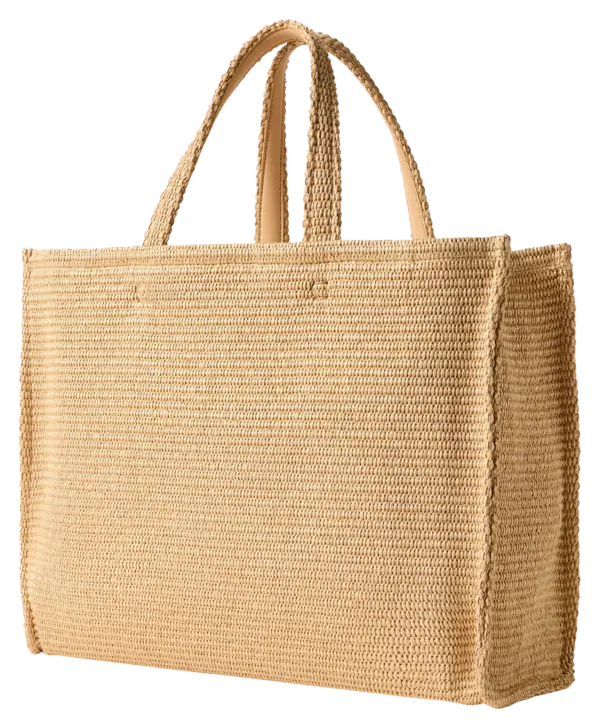 Givenchy Medium Logo-embroidered Raffia Tote