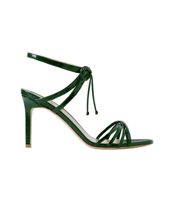 TOM FORD Angelica Croc-effect Leather Sandals