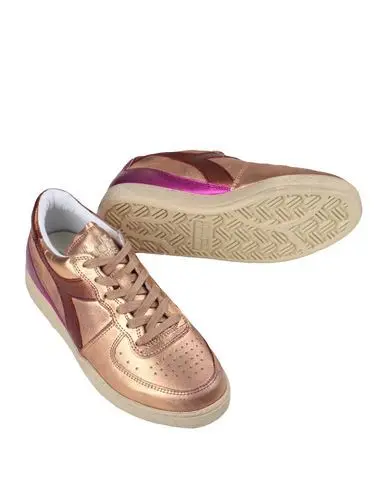 DIADORA HERITAGE Mi Basket Low Metallic Sneakers - Orange