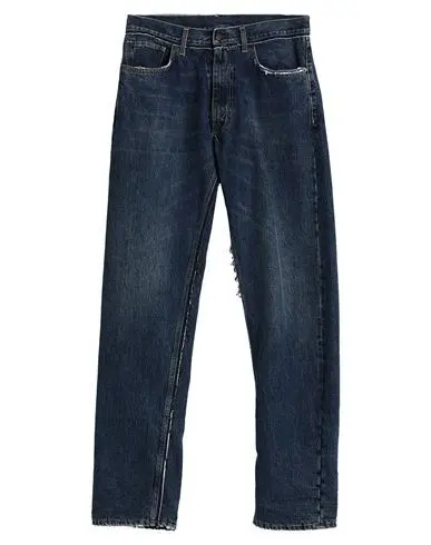 MAISON MARGIELA Cotton And Wool Straight-leg Jeans