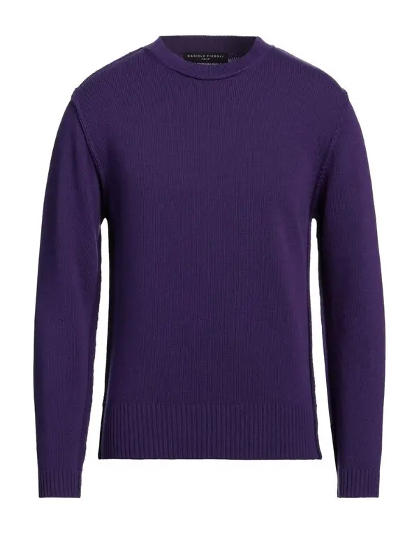 DANIELE FIESOLI Merino Wool Crewneck Sweater
