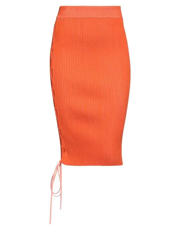 OFF-WHITE™ Ribbed Knit Pencil Skirt