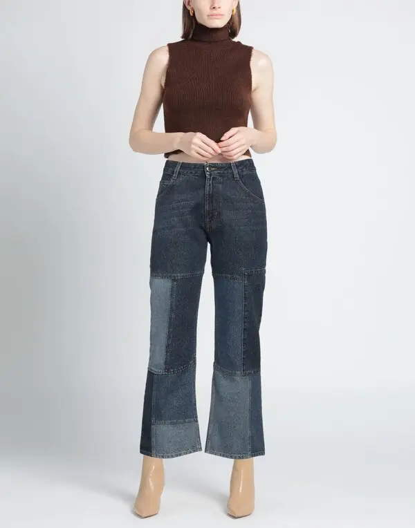 Chloé Cotton And Hemp Boot-cut Jeans