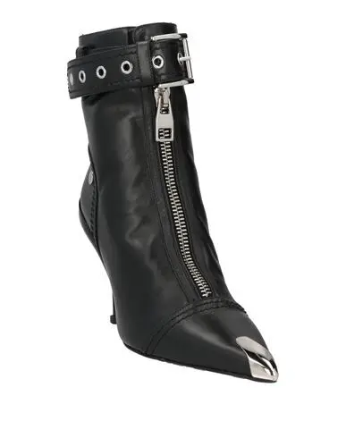 Alexander McQueen Leather Ankle Boots