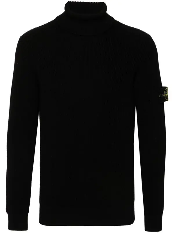 Stone Island Compass-badge Wool Jumper