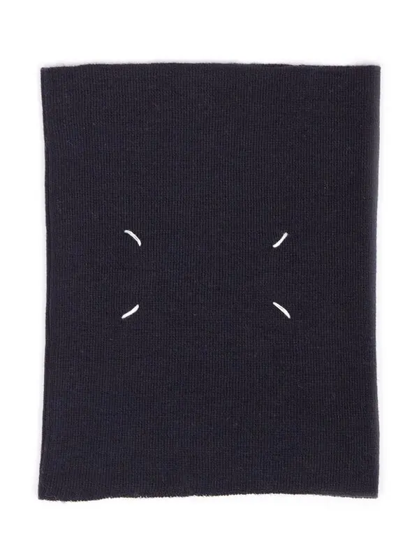 MAISON MARGIELA Wool Neck Warmer - Blue