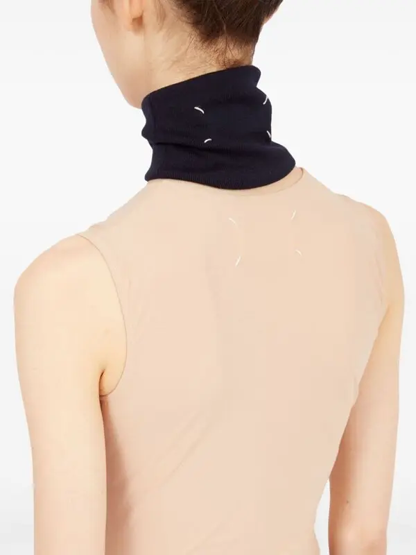 MAISON MARGIELA Wool Neck Warmer - Blue