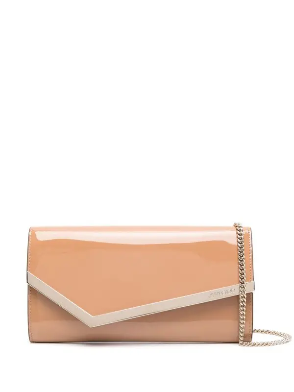JIMMY CHOO Emmie Clutch - Neutrals