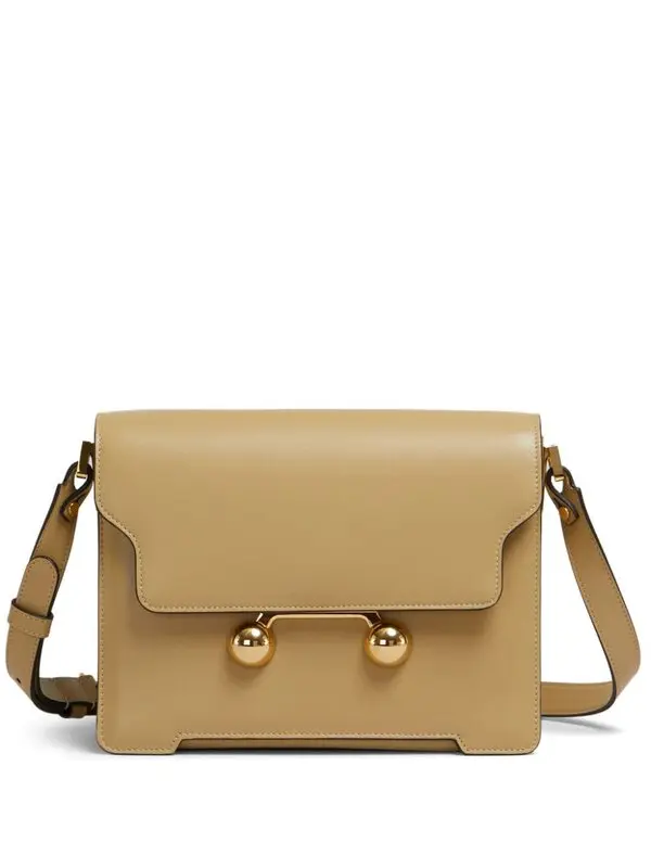 Marni Trunkaroo Crossbody Bag - Neutrals