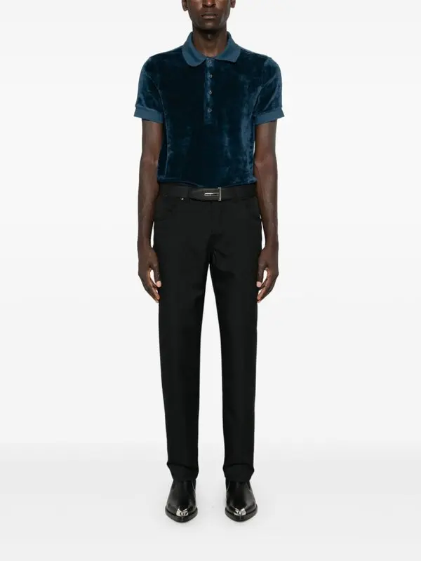 TOM FORD Logo-patch Trousers
