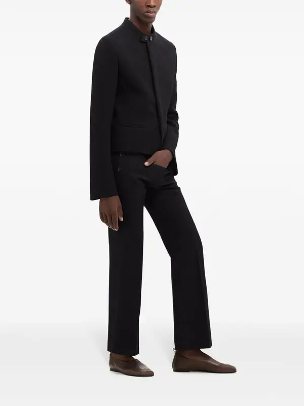 COURREGES Flared Wool Trousers