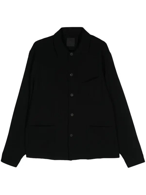 Givenchy Classic-collar Wool Shirt