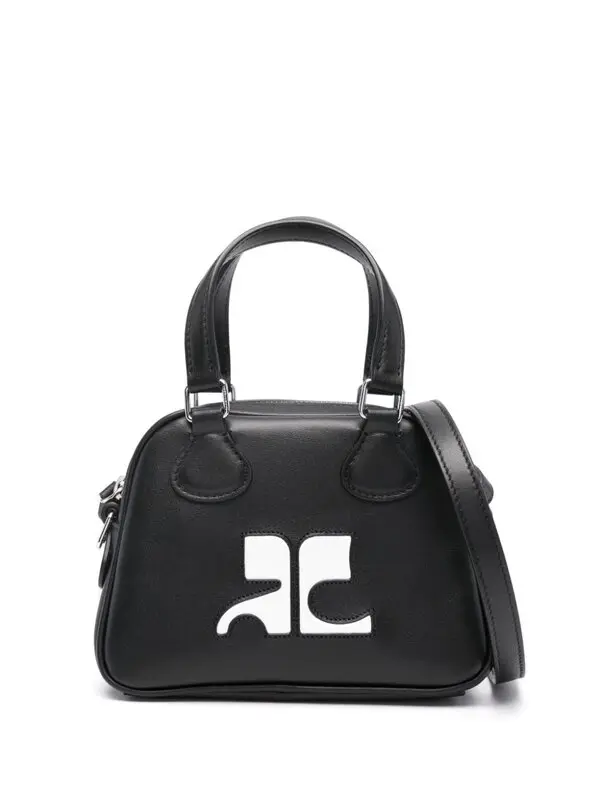 COURREGES Reedition Bowling Bag - Black