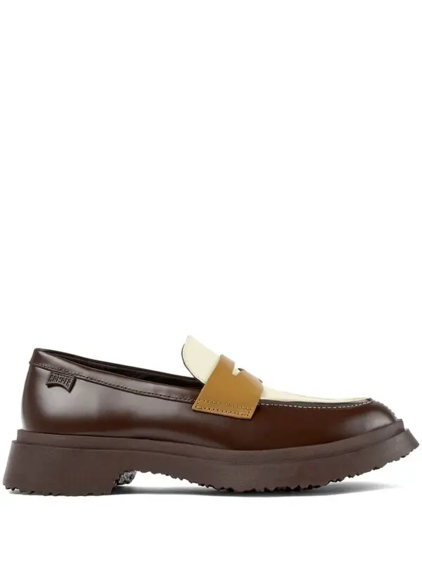 Camper Walden Mismatched Loafers - Brown