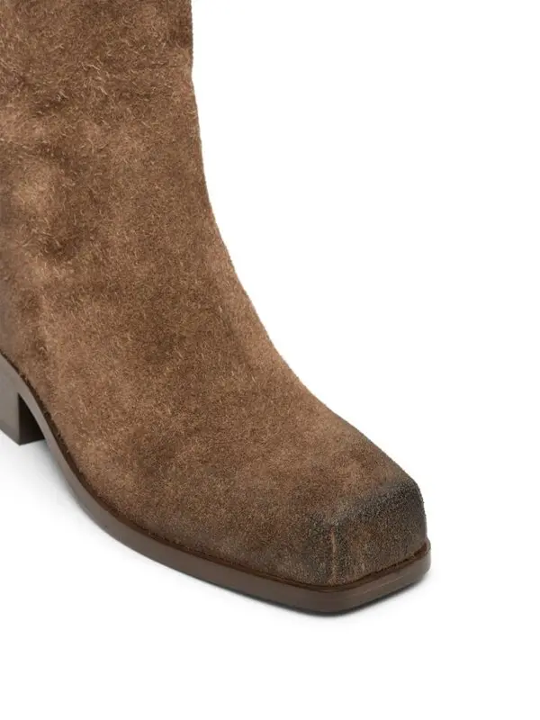 Marsèll Cassello Suede Ankle Boots - Brown