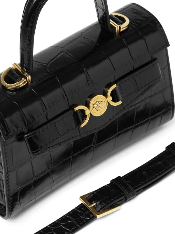Versace Medusa '95 Small Tote Bag - Black