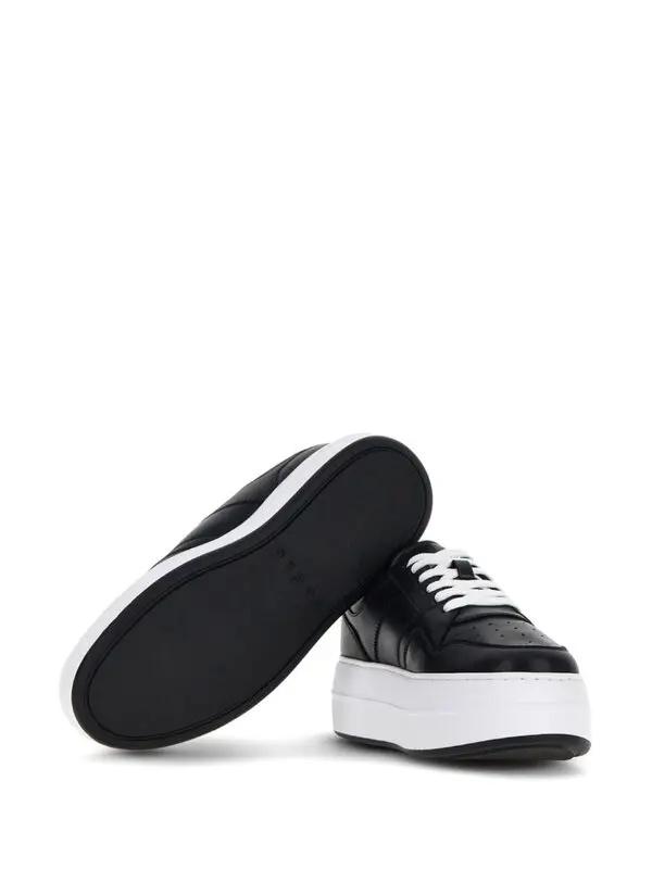 Hogan H670 Flatform Sneakers - Black