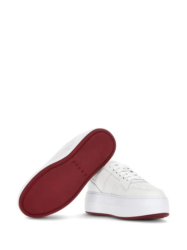Hogan H670 Flatform Sneakers - White