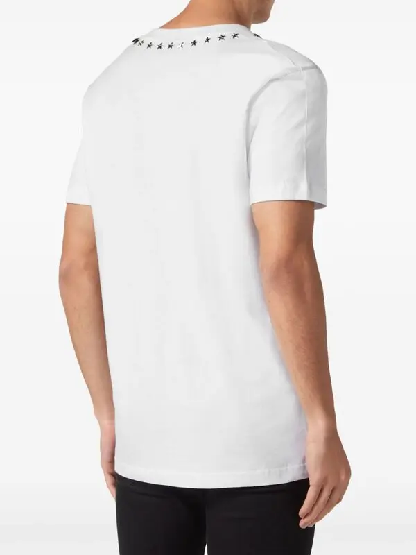 Philipp Plein Star-stud Cotton T-shirt