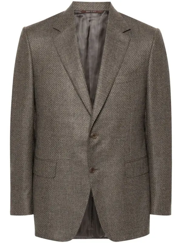 Canali Single-breasted Wool Blazer