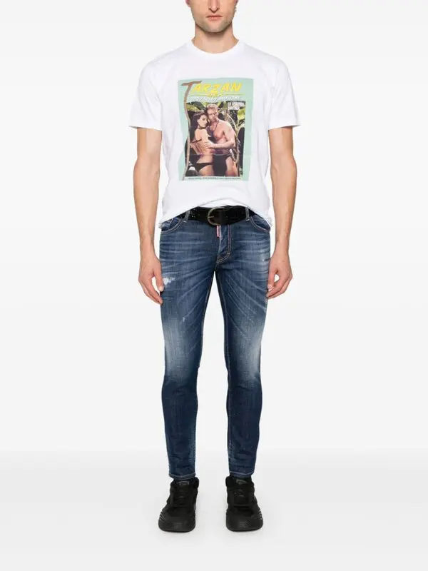 Dsquared2 Distressed Skinny Jeans