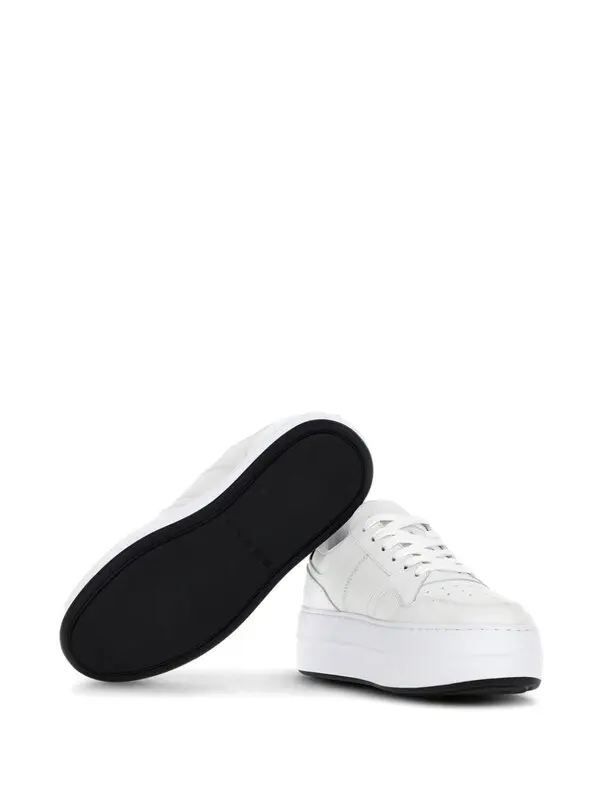 Hogan H670 Flatform Sneakers - White