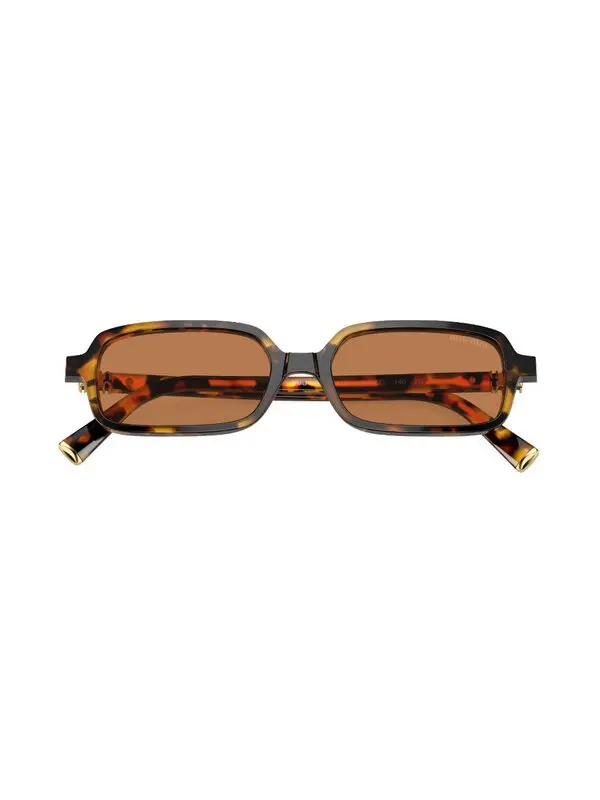 Miu Miu Rectangle Frame Sunglasses