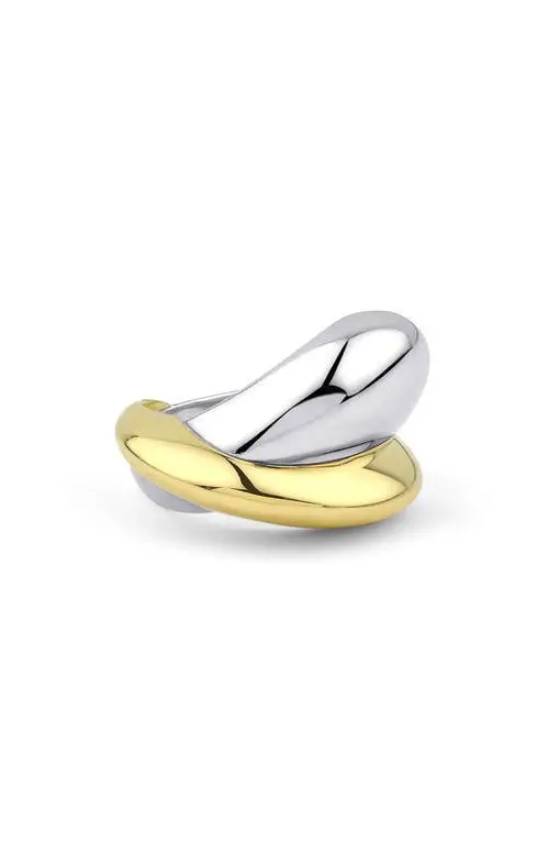 KLOTO Geo Ring - Silver/gold