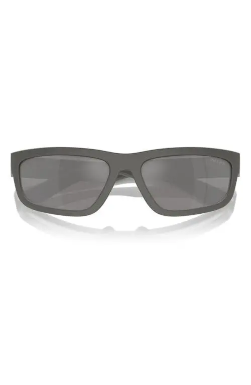 Prada 59mm Rectangular Sunglasses
