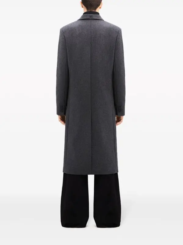 COURREGES Notched-lapel Single-breasted Coat