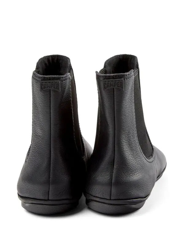 Camper Nina Leather Chelsea Boots - Black