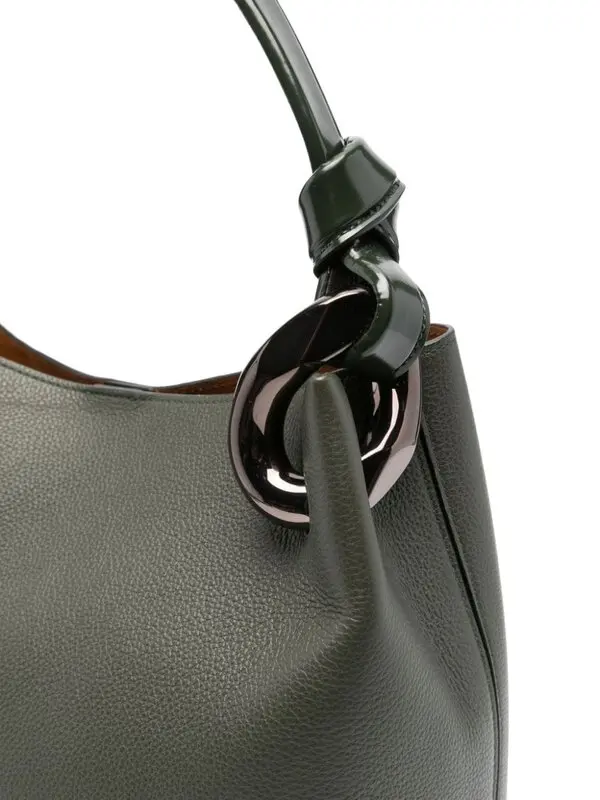 JW Anderson Leather Tote Bag - Green