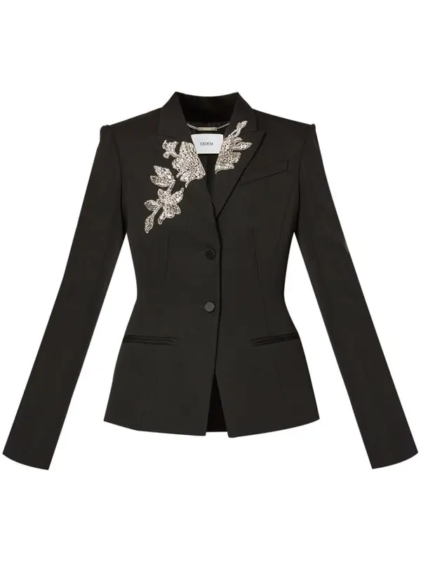 Erdem Crystal-embellished Blazer